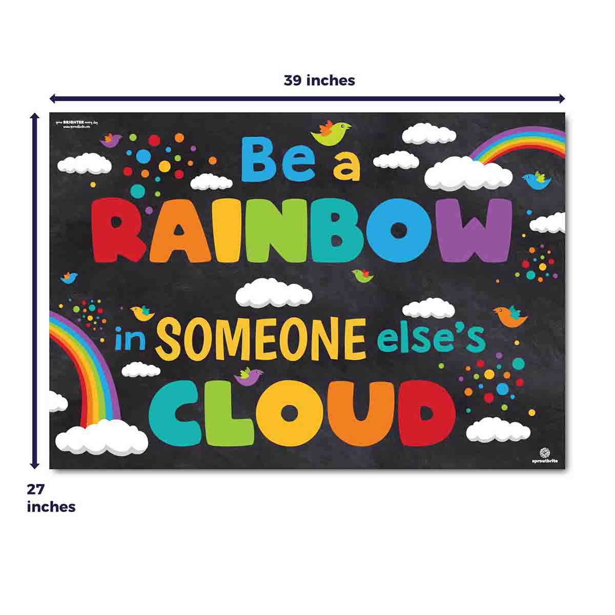Rainbow Classroom Welcome Banner | Sproutbrite