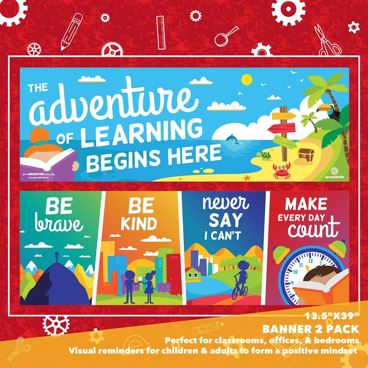 Classroom Adventure Learning Banner Set – Sproutbrite