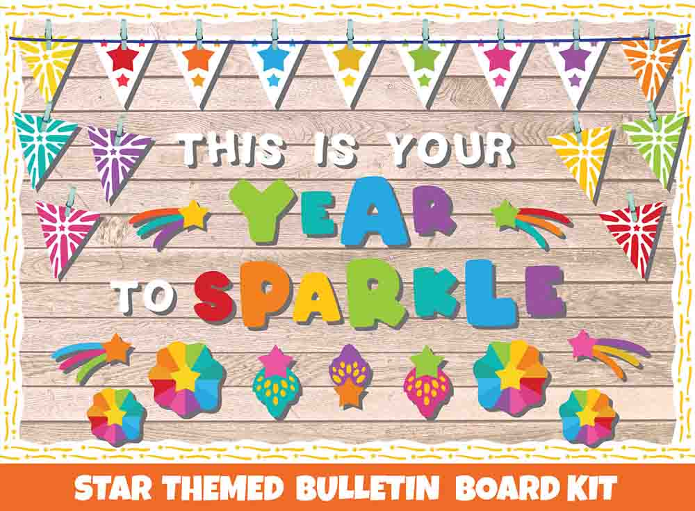 Print Your Own Bulletin Board - This is Your Year to Sparkle – Sproutbrite