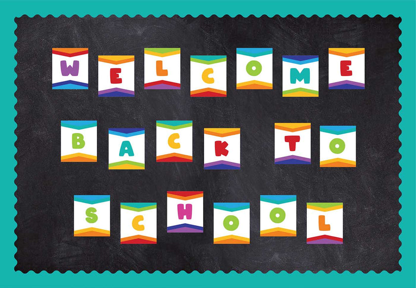 Back to School Bulletin Board Banner Letters - Print Your Own – Sproutbrite