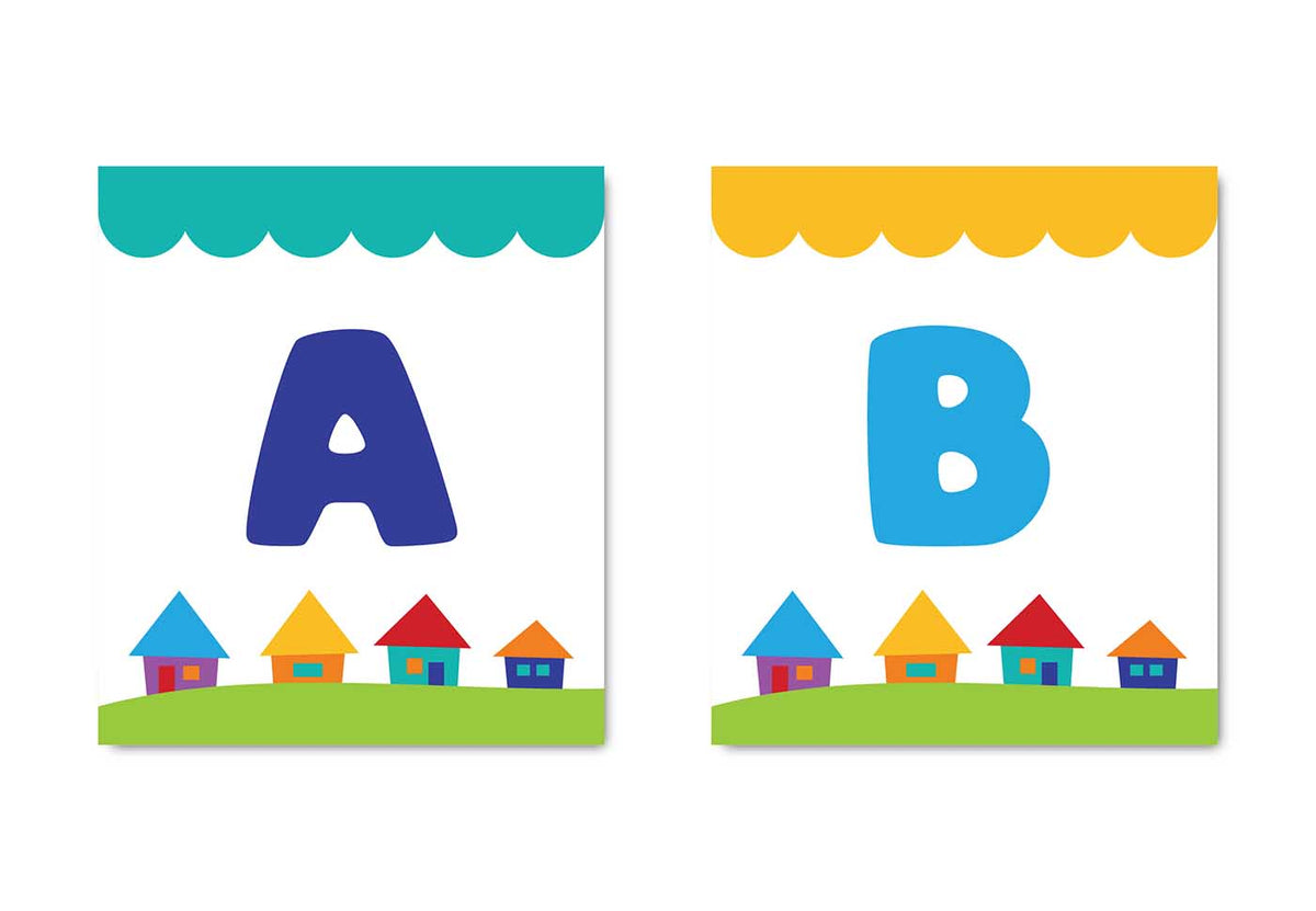 Mini Village Bulletin Board Banner Letters - Print Your Own – Sproutbrite