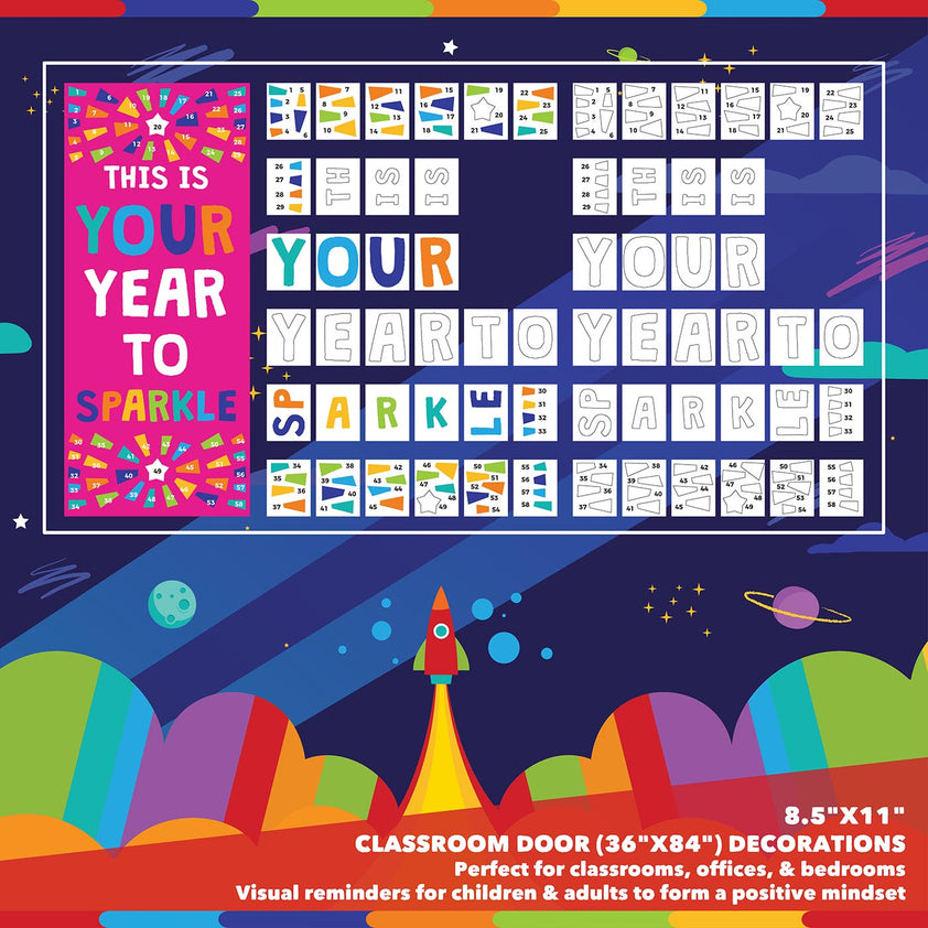 Classroom Door Decoration Kit - This is Your Year to Sparkle – Sproutbrite