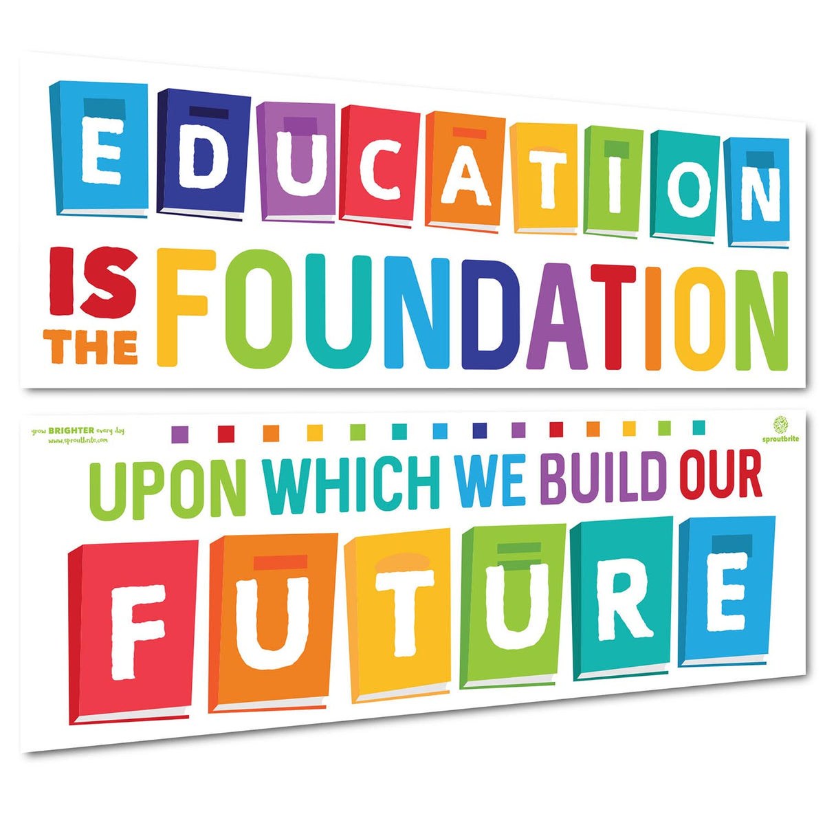 Poster Pack - Education is the Foundation | Sproutbrite