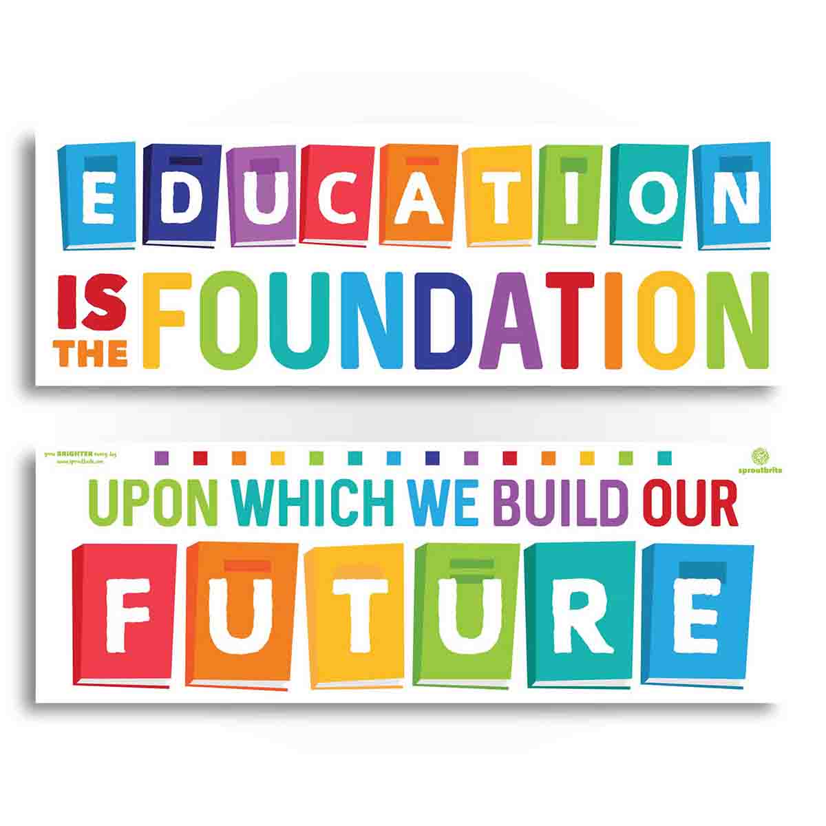 Poster Pack - Education is the Foundation | Sproutbrite
