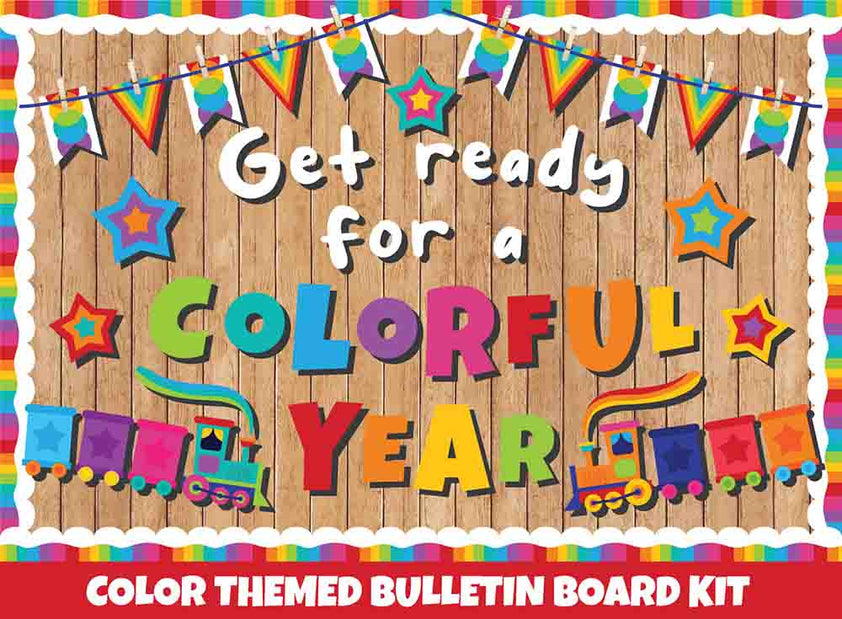 Get Ready For a Colorful Year - Print Your Own Bulletin Board – Sproutbrite