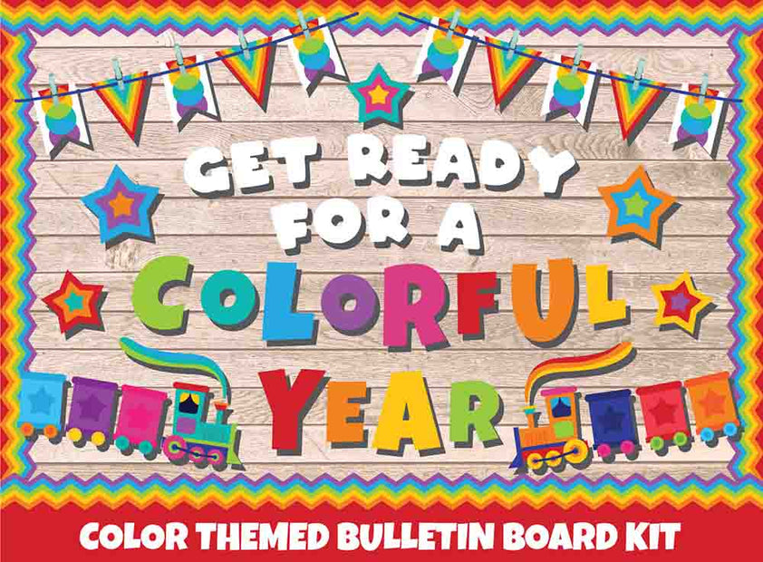 Get Ready For a Colorful Year - Print Your Own Bulletin Board – Sproutbrite