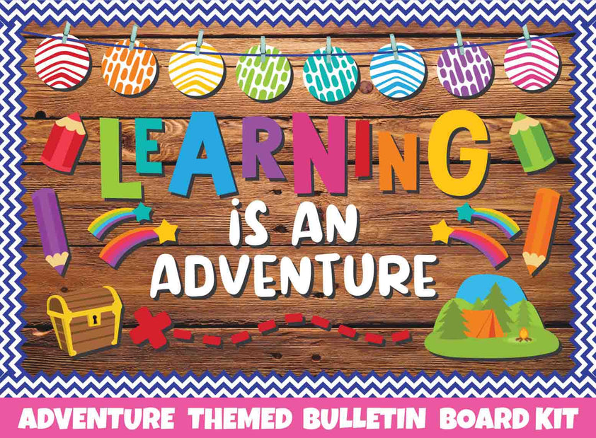 Print Your Own Bulletin Board - Learning is an Adventure | Sproutbrite