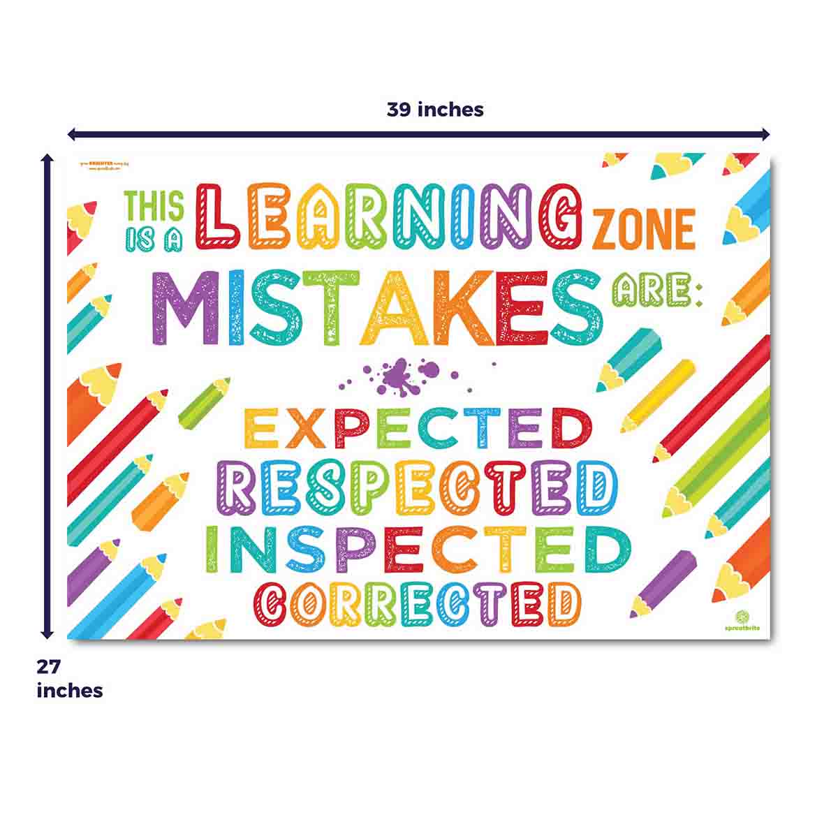 Learning Zone Wall Banner – Sproutbrite