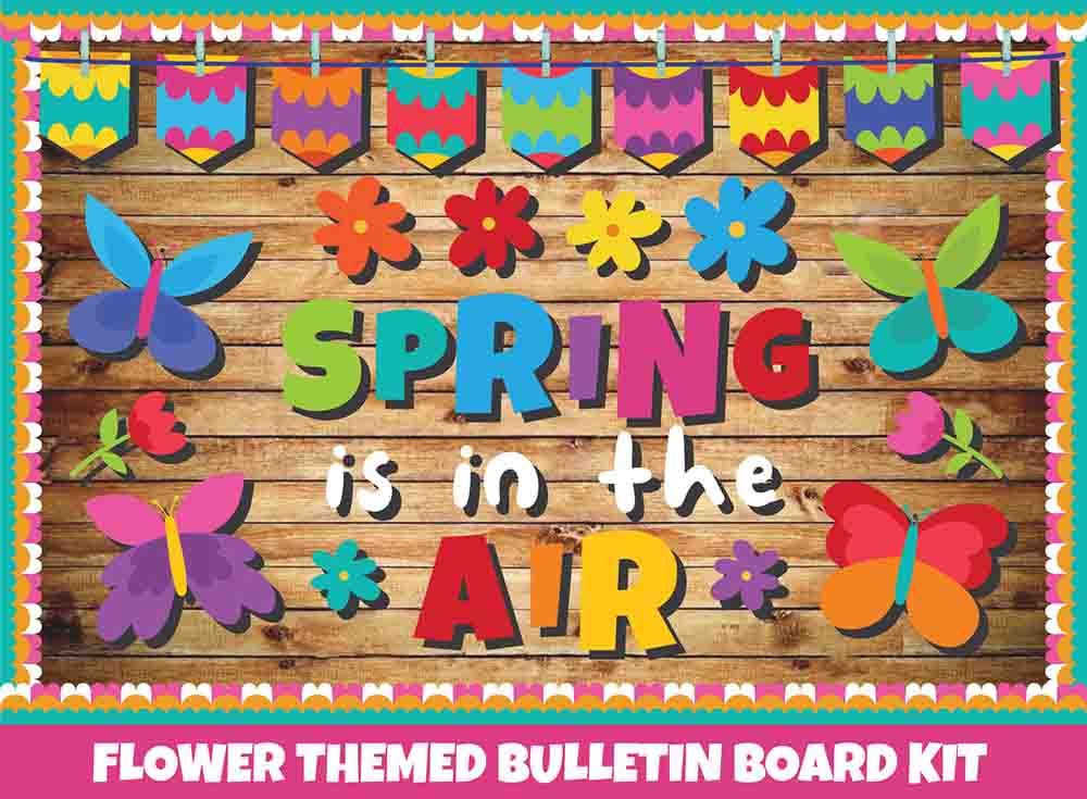 Spring is in the Air - Print Your Own Bulletin Board – Sproutbrite
