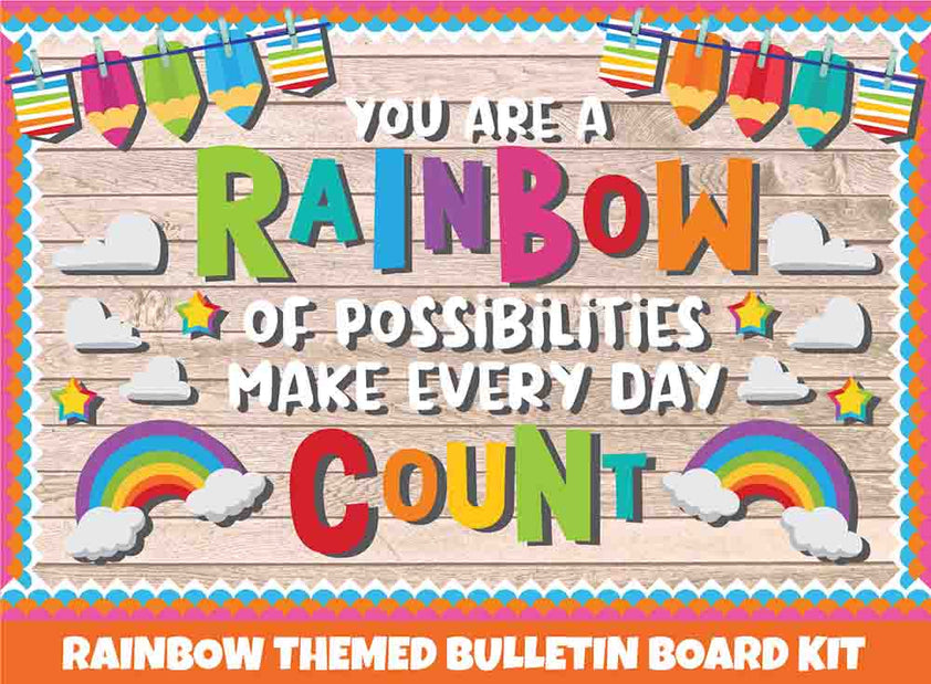 Print Your Own Bulletin Boards - You Are A Rainbow | Sproutbrite