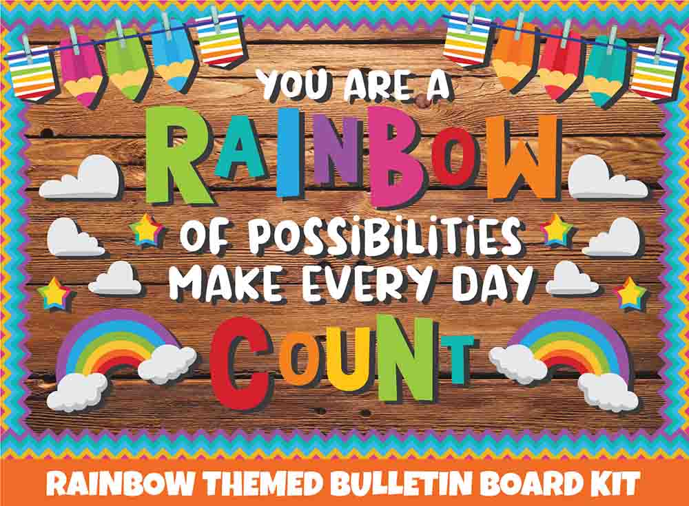Rainbow Poster Board
